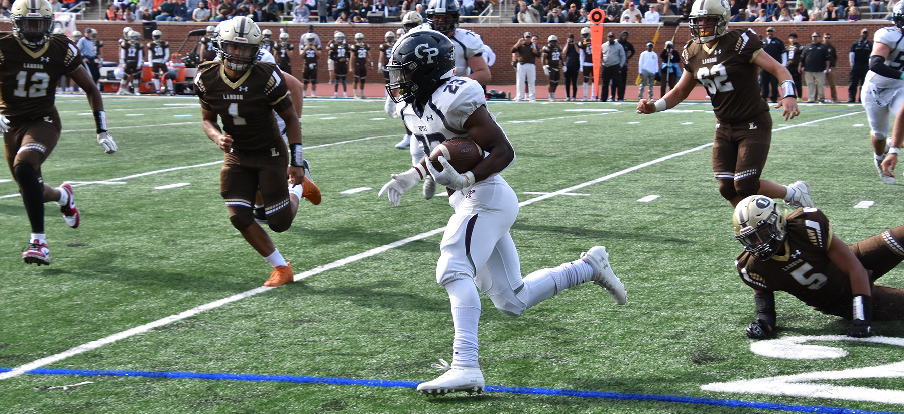 DC TOUCHDOWN CLUB WEEK 8 PLAYER OF THE WEEK: JALEN HAMPTON, GEORGETOWN ...