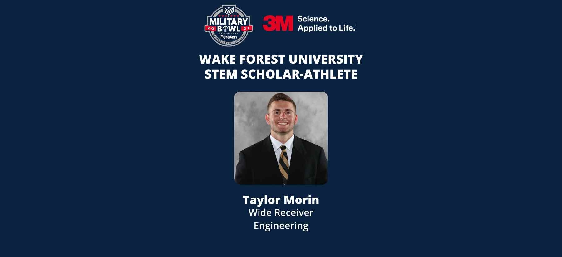 Taylor Morin, Wake Forest University | Military Bowl