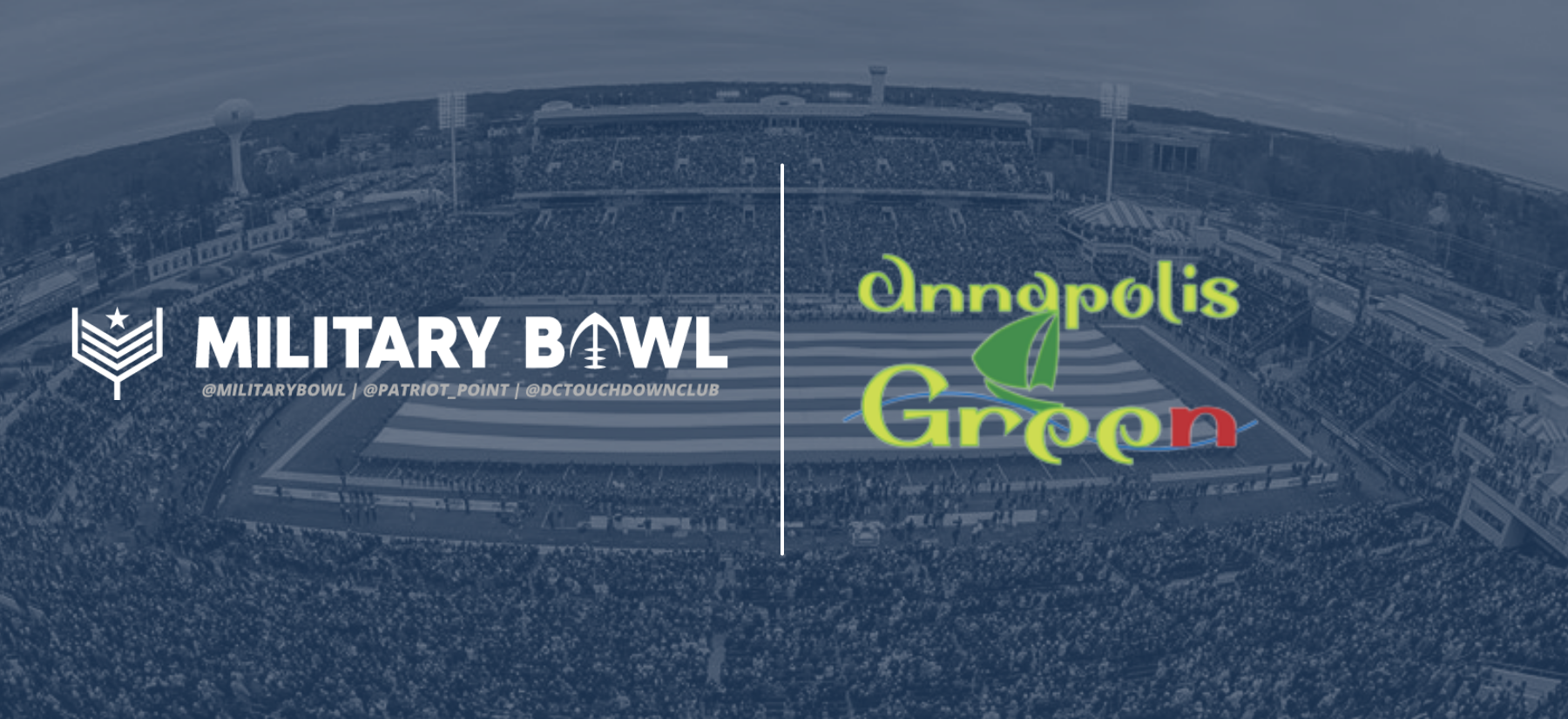 MILITARY BOWL GOES GREEN | Military Bowl