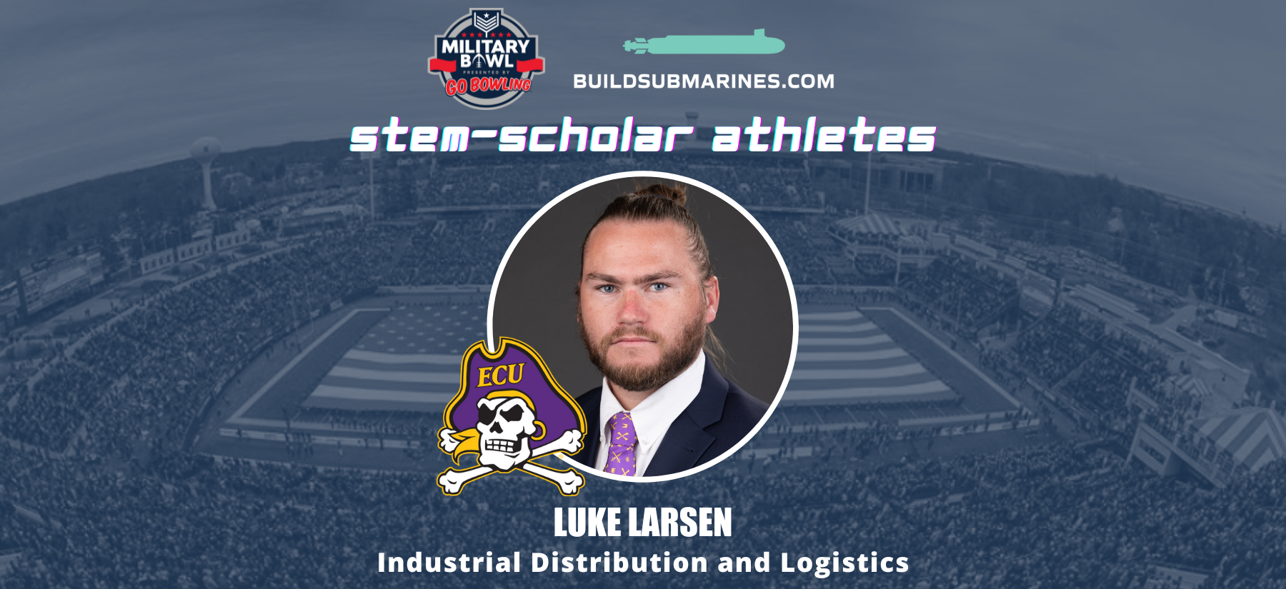 Luke Larsen, East Carolina | Military Bowl