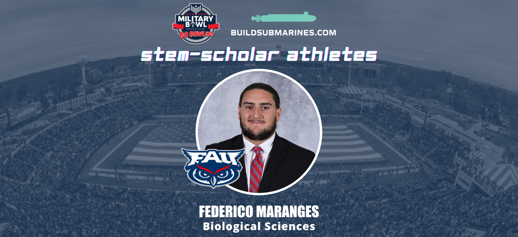 Federico Maranges, Florida Atlantic | Military Bowl