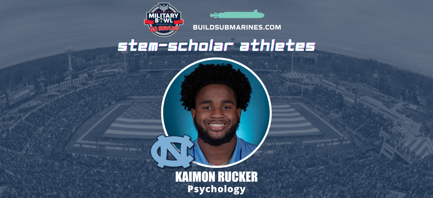 Kaimon Rucker, North Carolina | Military Bowl