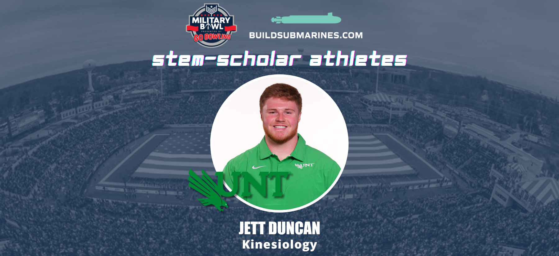 Jett Duncan, North Texas | Military Bowl