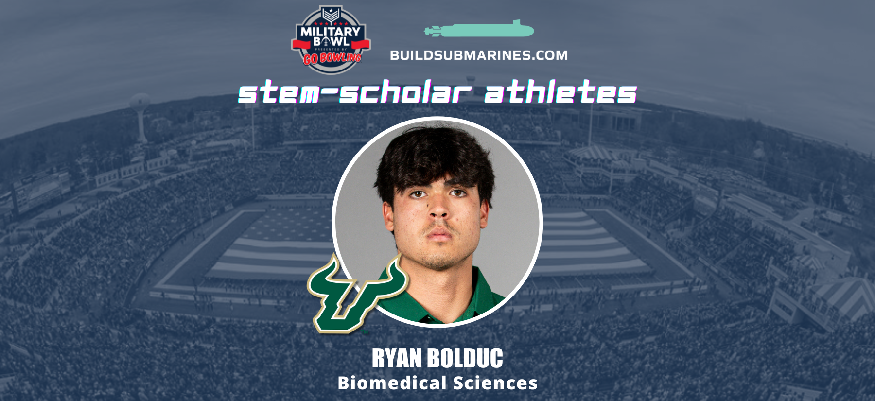 Ryan Bolduc, South Florida | Military Bowl