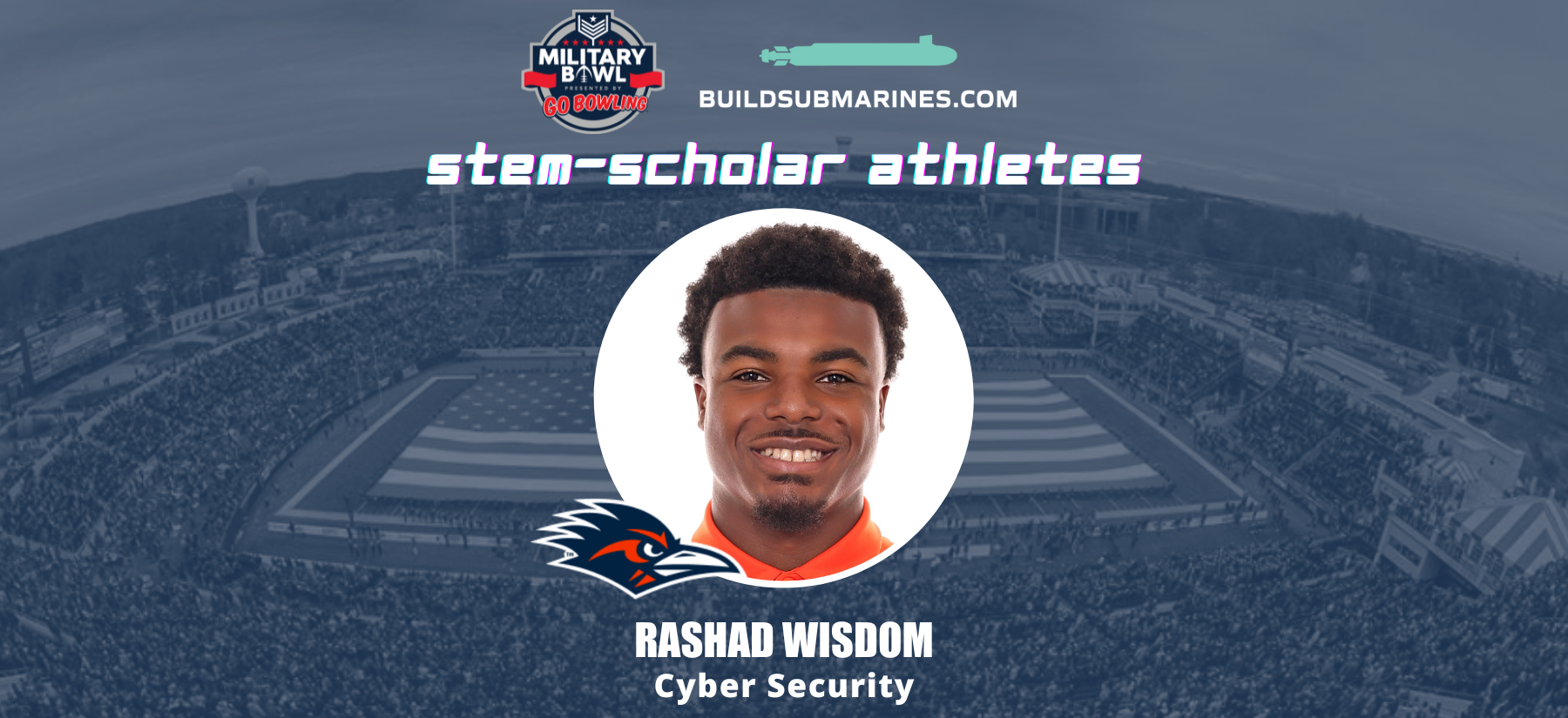 Rashad Wisdom, UTSA | Military Bowl