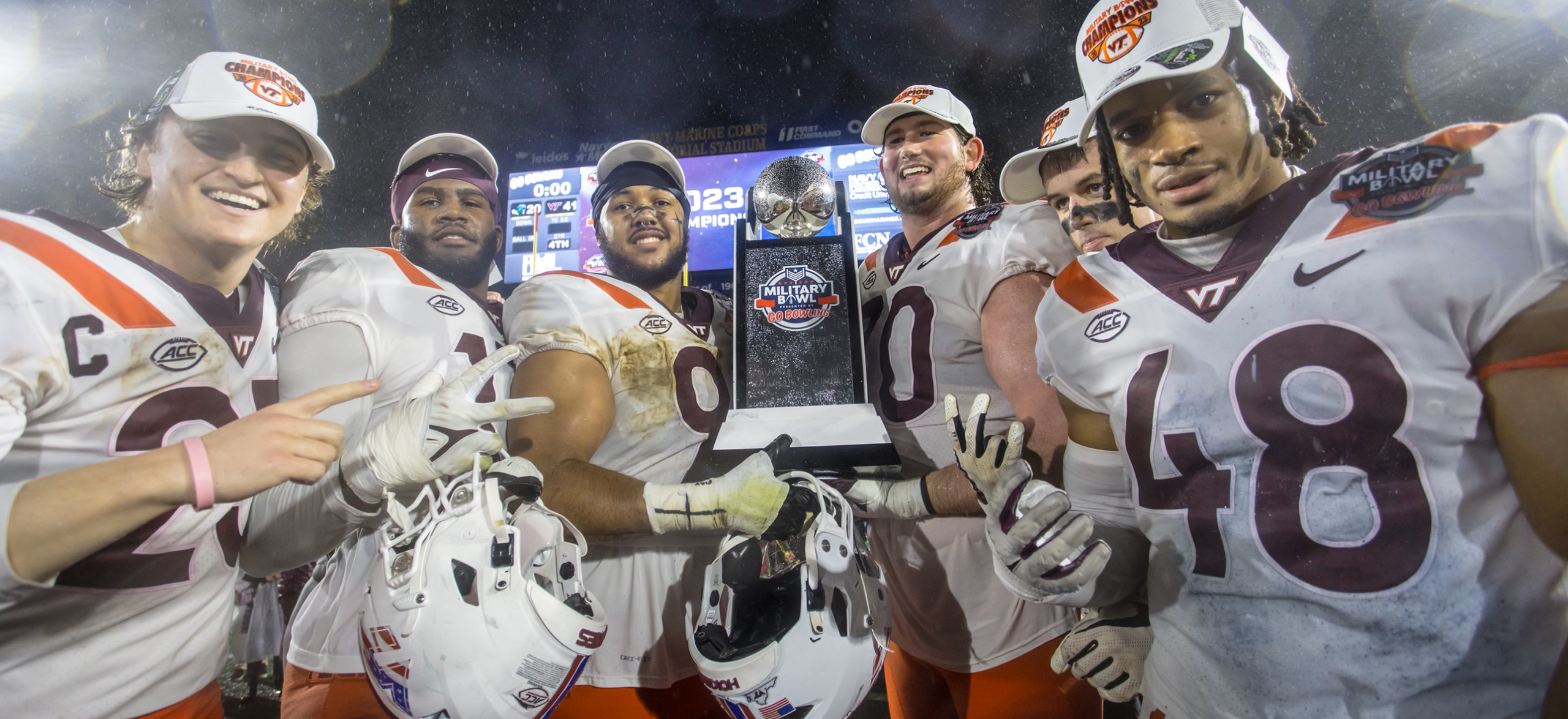 Virginia Tech Wins 2023 Military Bowl presented by GoBowling.com ...