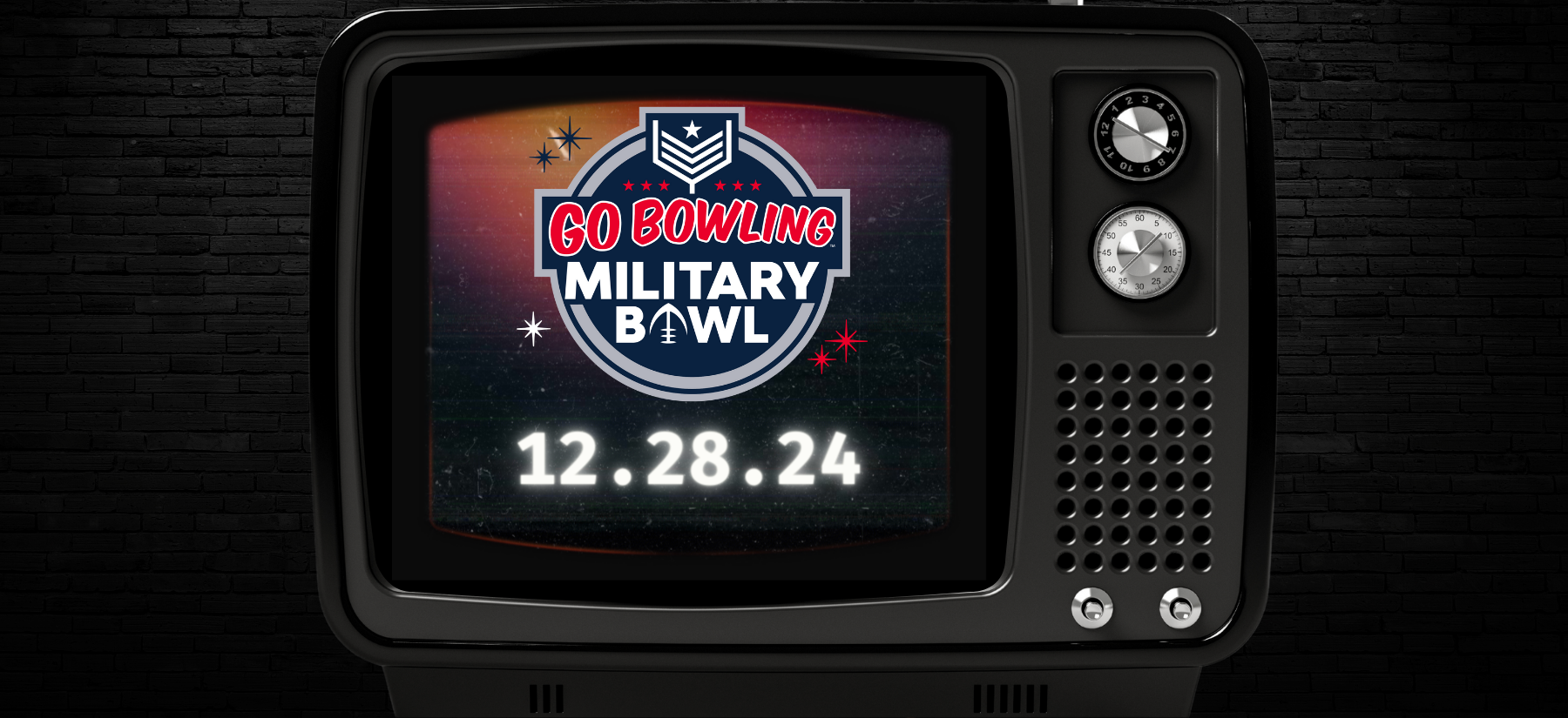 GO BOWLING MILITARY BOWL HITS PRIME TIME | Military Bowl