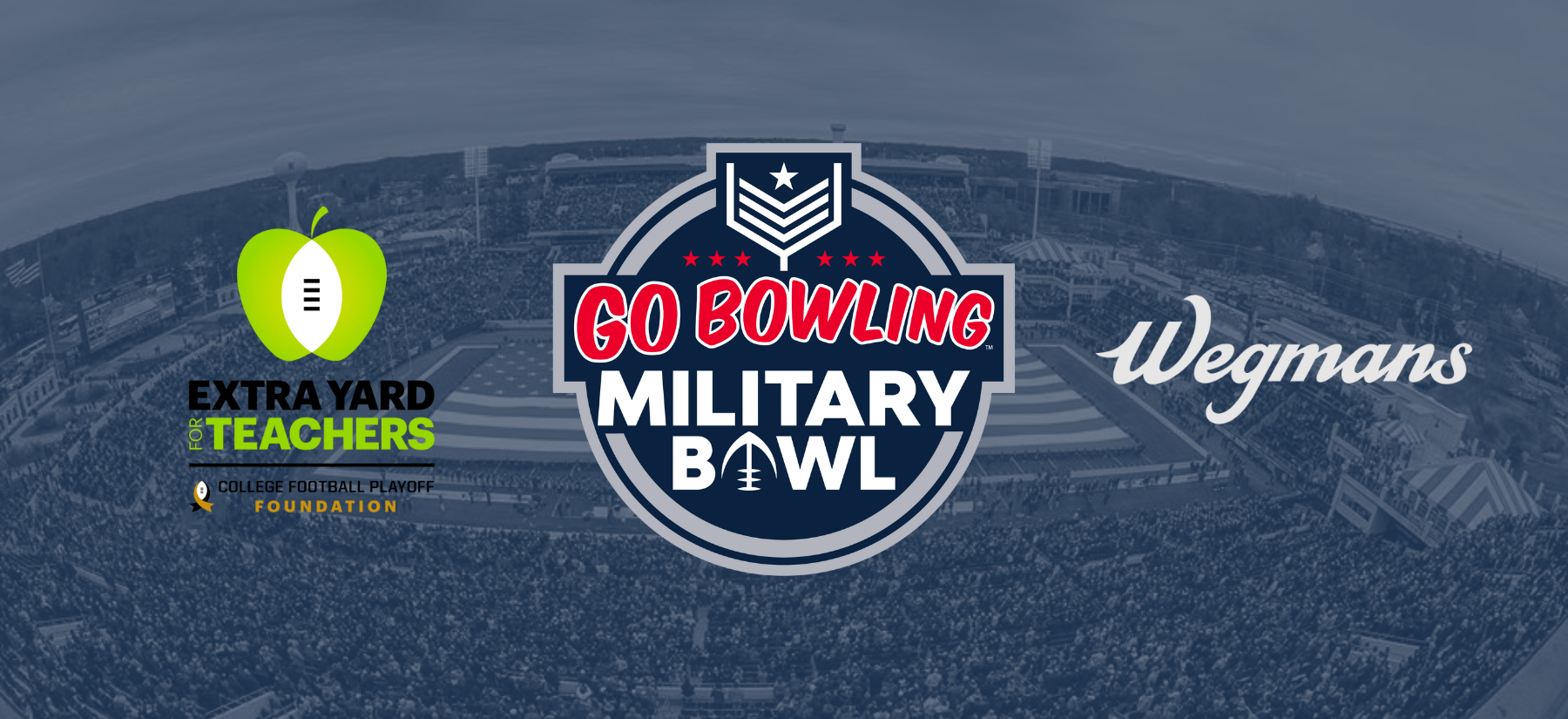 MILITARY BOWL AND WEGMANS GO THE EXTRA YARD FOR TEACHERS | Military Bowl