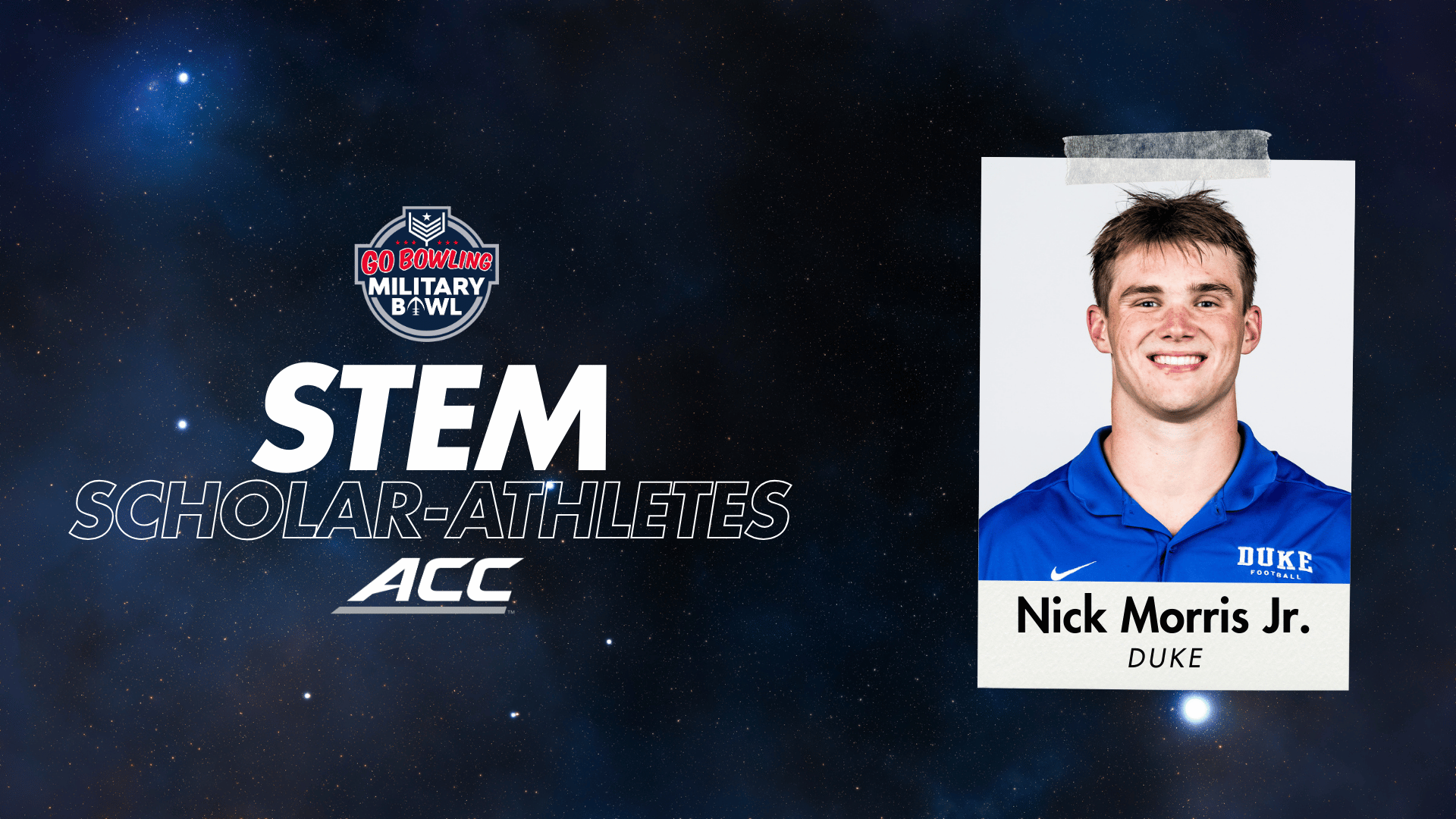 Nick Morris Jr. | Military Bowl